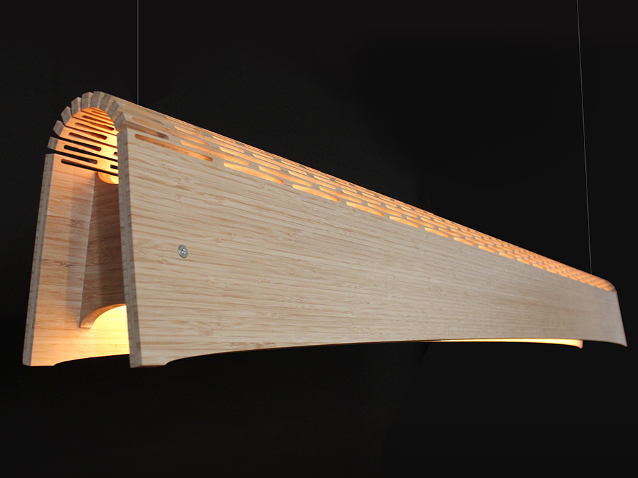 Kerf Linear LED Light - 1 & 2 metre by Bcompact Design | Handkrafted