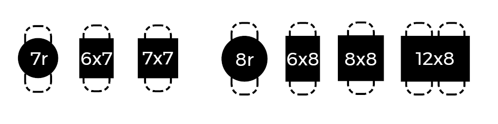 Tables - What size do I need? | Harrows NZ