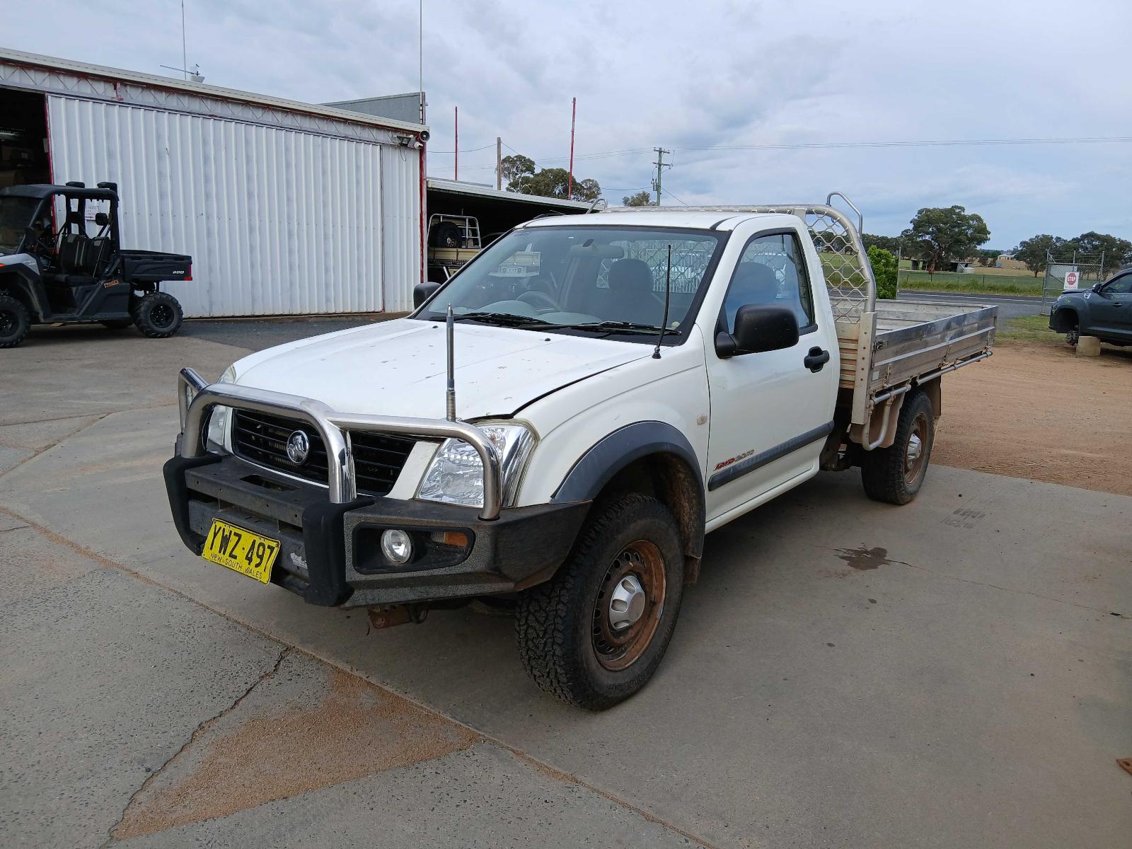 Front Bumper Rodeo Holden 2004