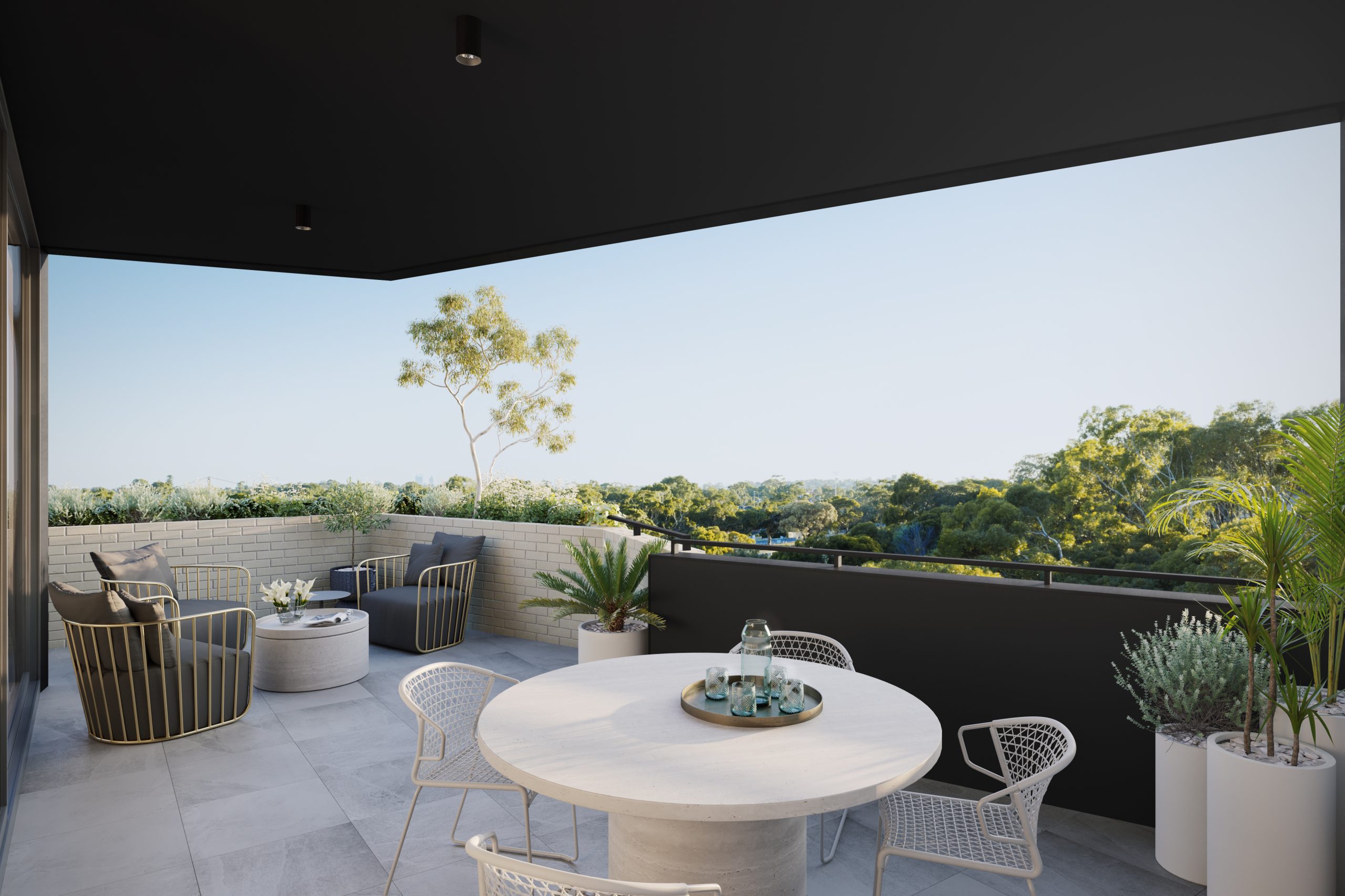 DC - Montreal Commons - CGI-07-int-unit401 balcony - Hillam Architects