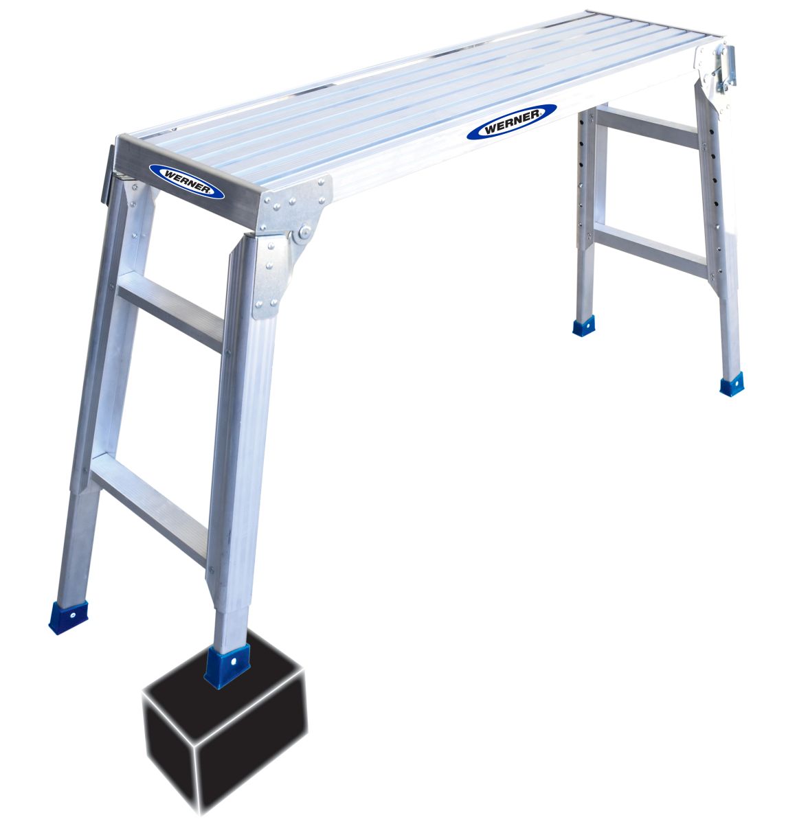 Werner Aluminium Adjustable Work Platform 120kg Industrial - Home ...