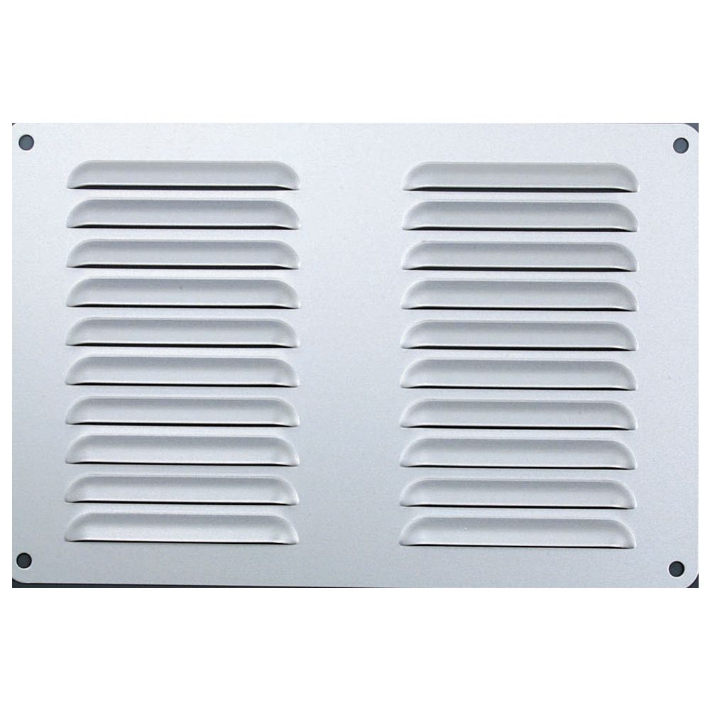 Haron Aluminium Pressed Vent Silver 225 x 150mm - Home Timber & Hardware