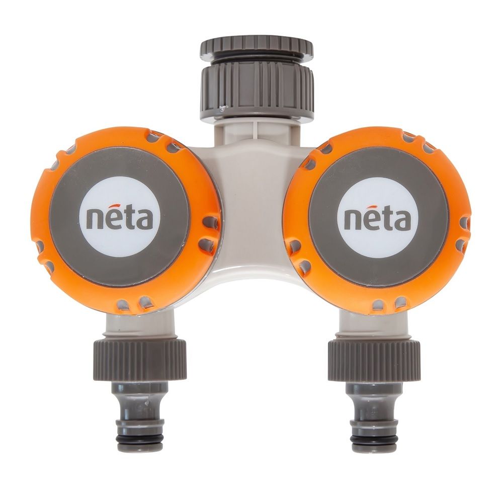 Neta Click On 2 Hour Twin Tap Timer 12mm - Home Timber & Hardware