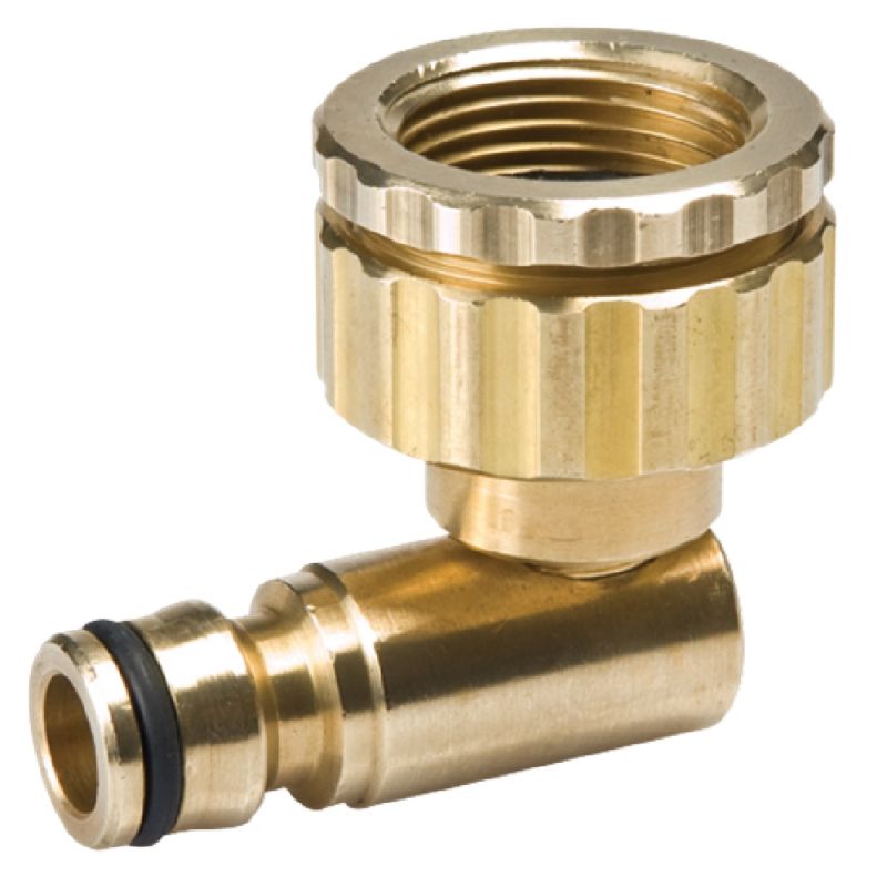 Neta Universal Swivel Brass Tap Adaptor - Home Timber & Hardware