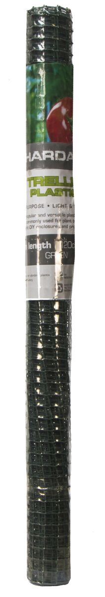 Trio Hardaz Trellis Plastic Green 120cm x 3m (50 x 50mm Aperture ...