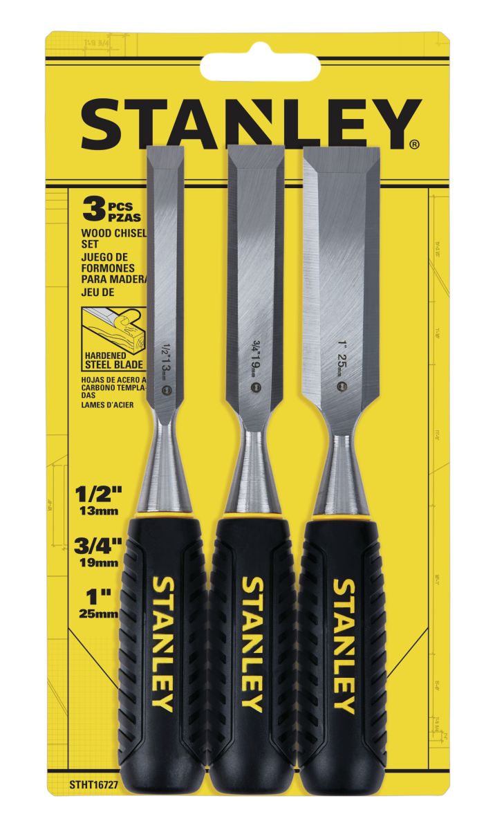Stanley Chisel Set 3 Piece - Home Timber & Hardware