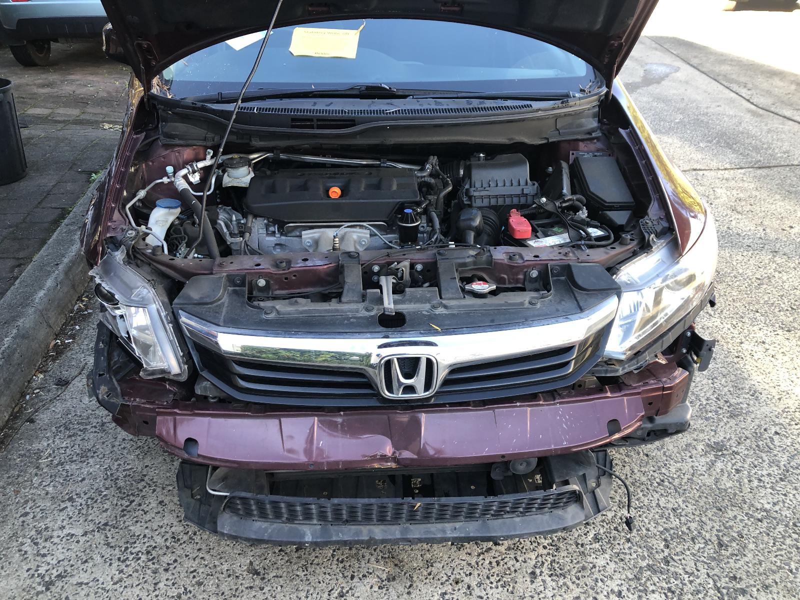 Variable Inlet Motor Civic Honda 2014