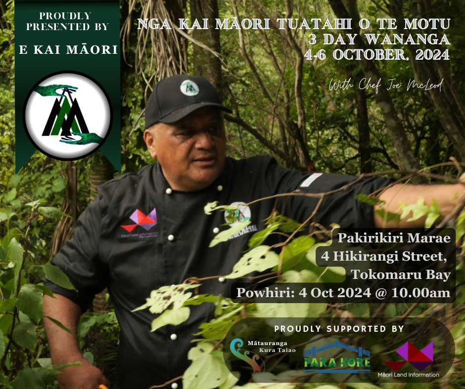 E Kai Maori - Marae 1