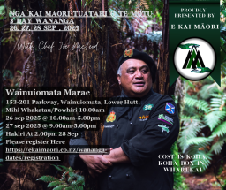 E Kai Maori - Marae 1