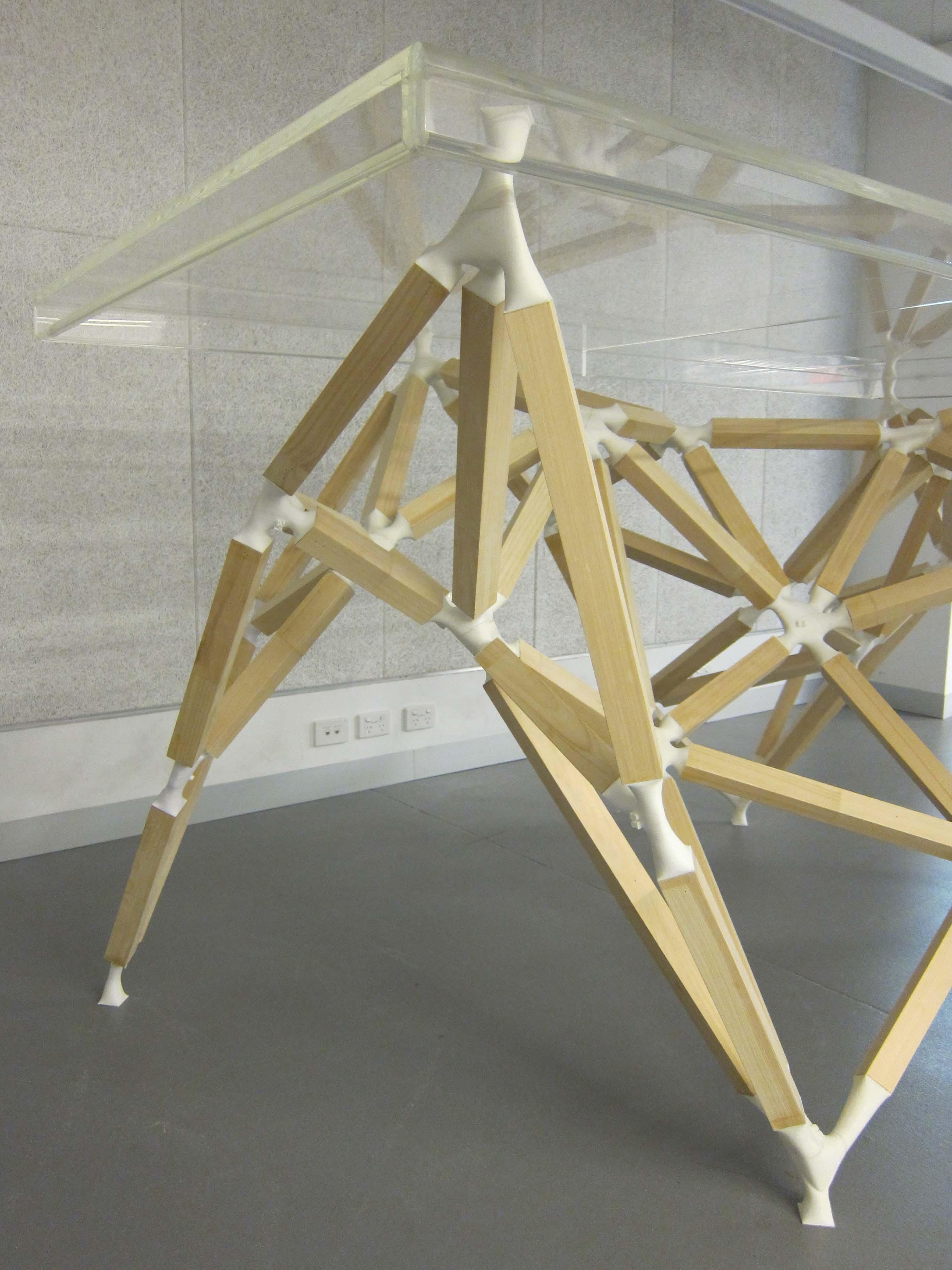 UNSW Students Digitally Fabricate Structural Optimized Table Design ...