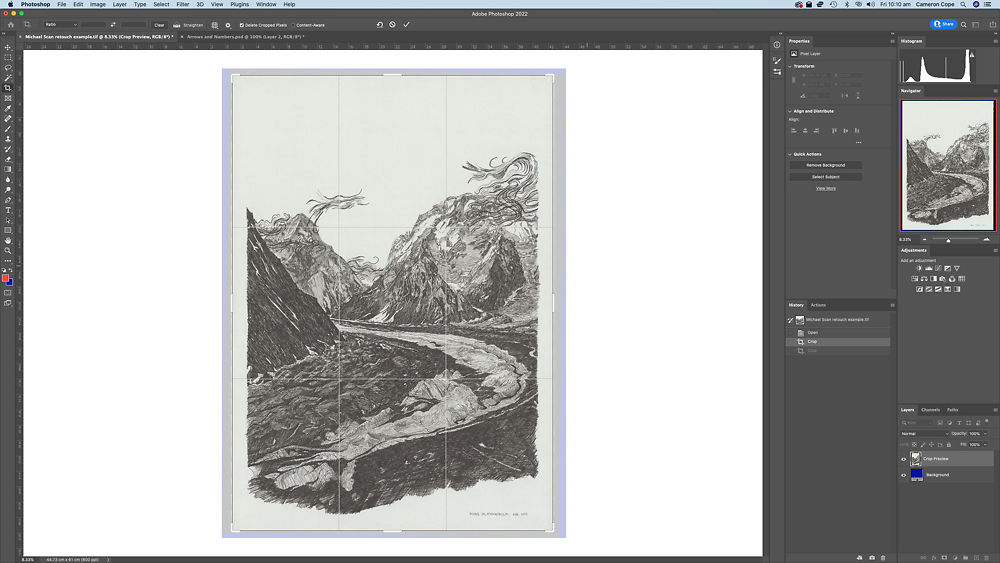 How To Remove Paper Tone From Scans Of Black & White… | Image Science