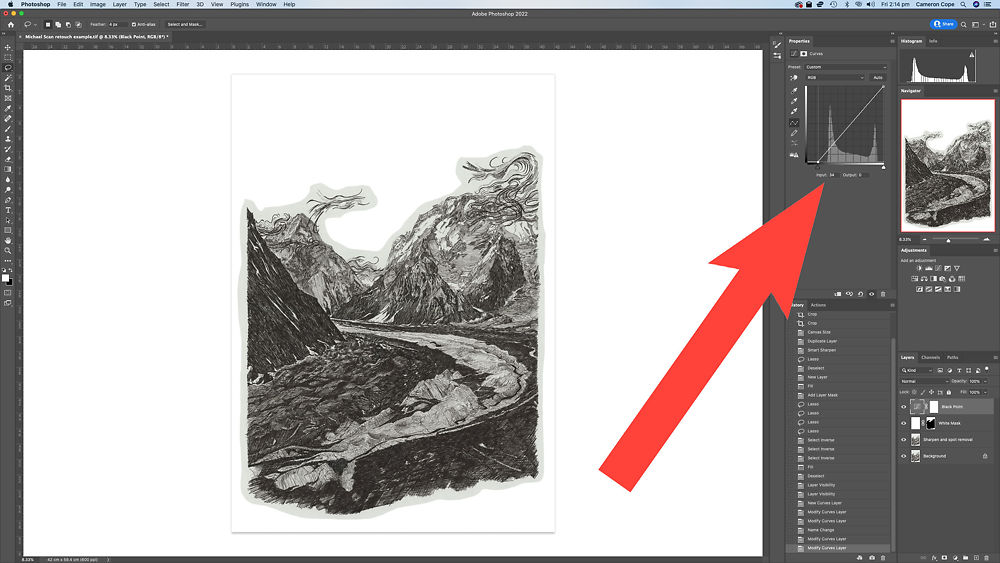 How To Remove Paper Tone From Scans Of Black & White… | Image Science