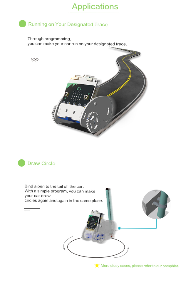 Ring:bit Car — Educational Smart Robot Kit for Kids (Without Micro:bit ...