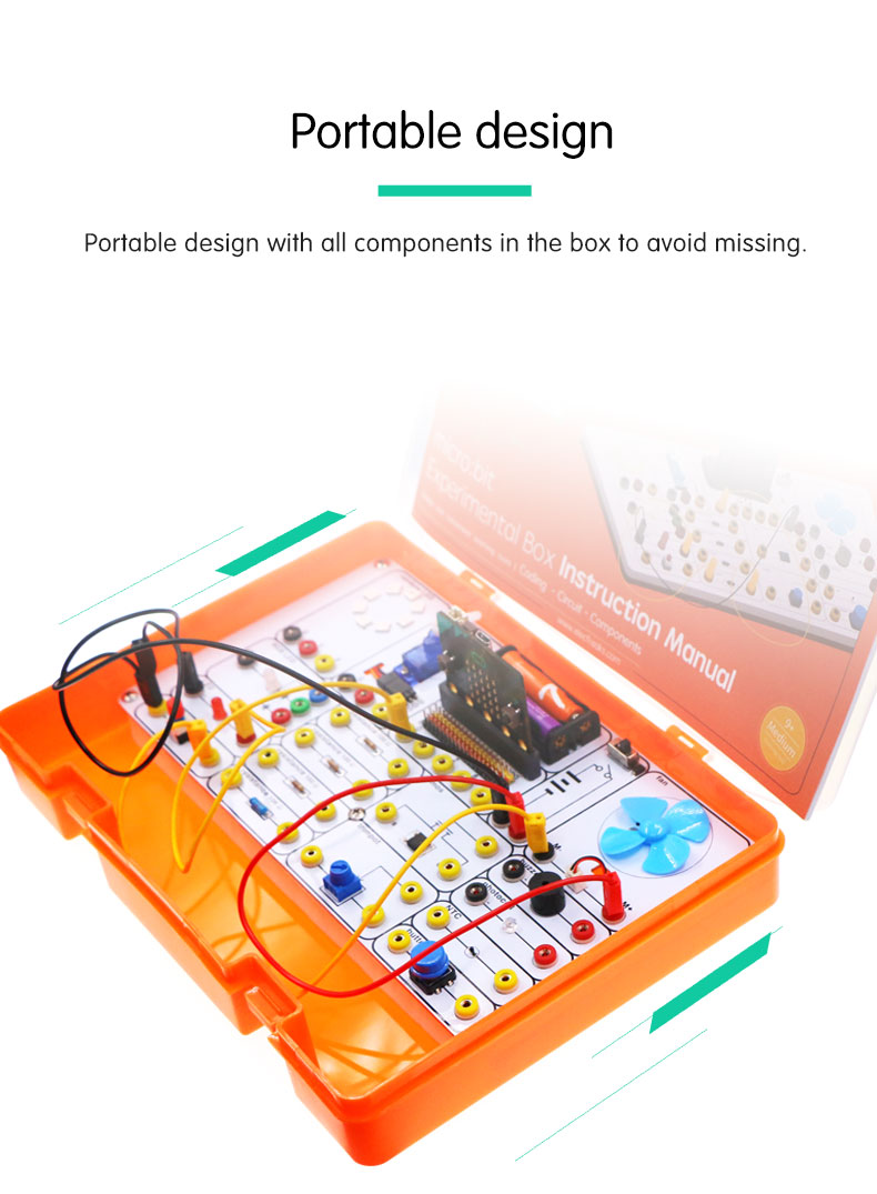 Micro:bit Experiment box for micro:bit (without micro:bit) — Little Bird