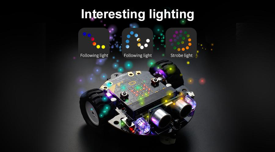 Tiny:bit smart robot car for micro:bit — Little Bird
