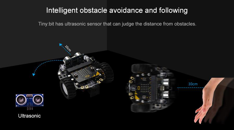 Tiny:bit smart robot car for micro:bit — Little Bird