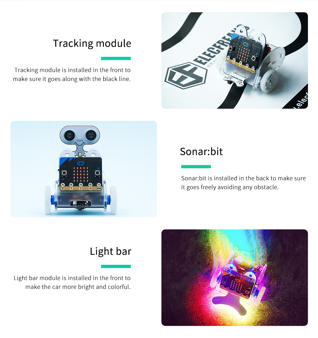 ring:bit car v2 for micro:bit (with micro:bit) — Little Bird