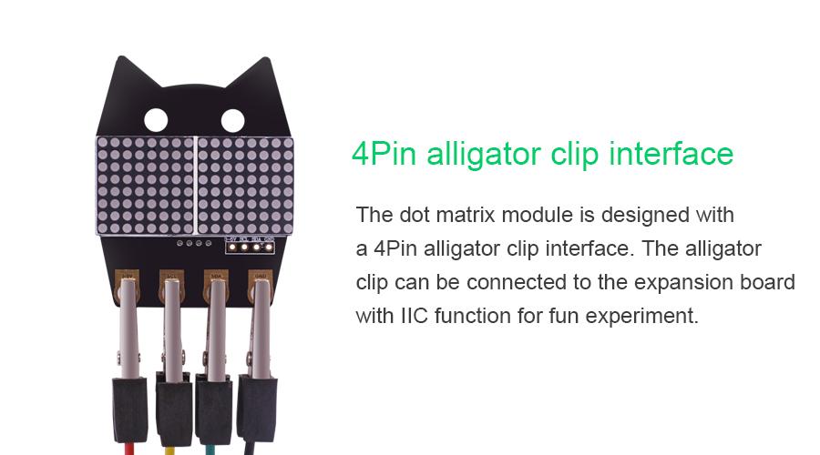 Yahboom LED:bit dot matrix module for micro:bit — Little Bird