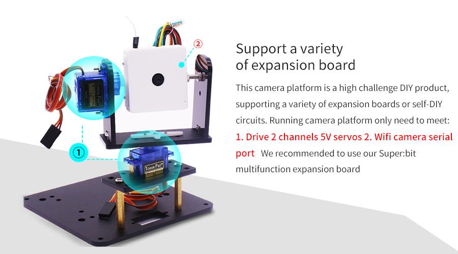 Yahboom Micro:bit camera platform — Little Bird