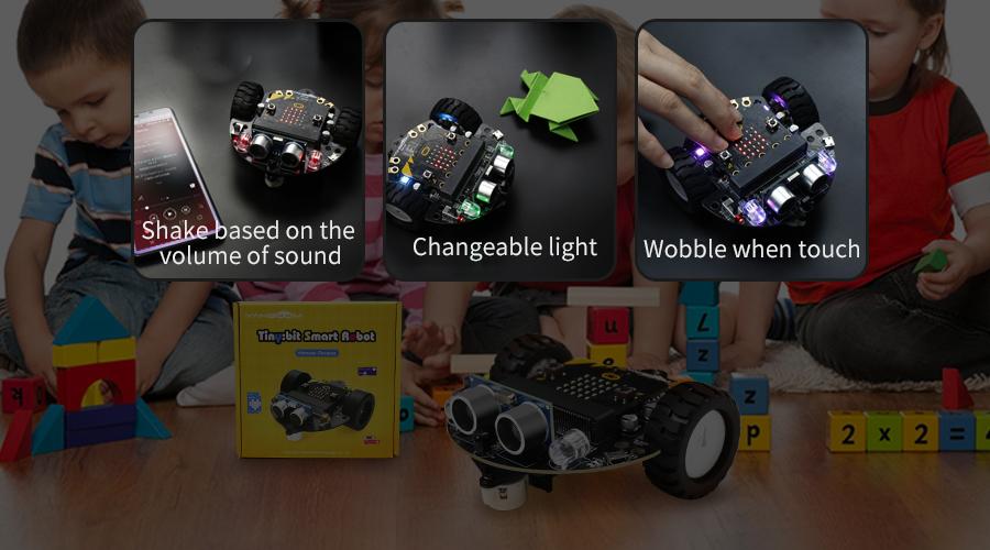Yahboom Tiny:bit smart robot car for micro:bit — Little Bird