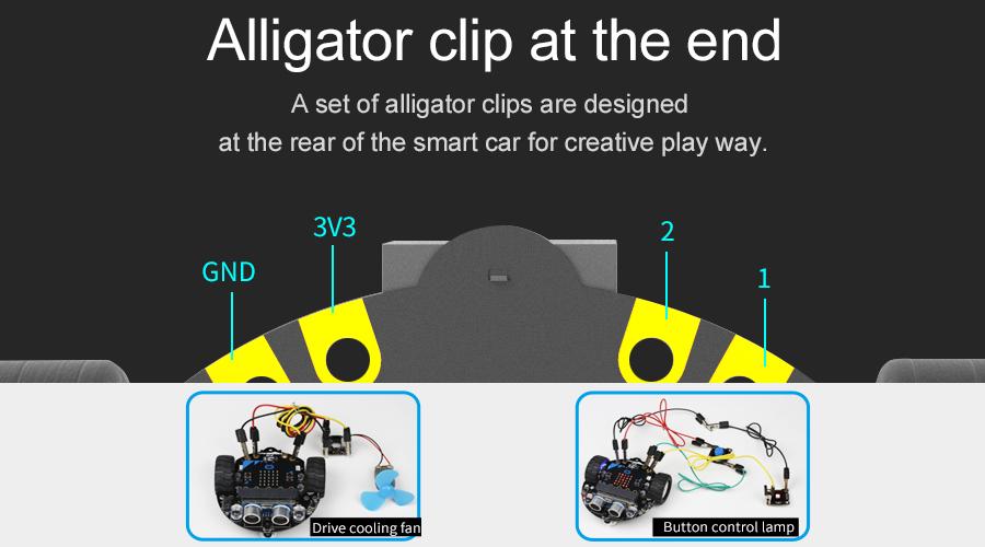 Yahboom Tiny:bit smart robot car for micro:bit — Little Bird