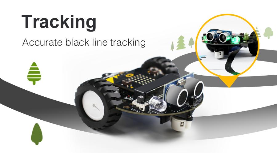Yahboom Tiny:bit smart robot car for micro:bit — Little Bird