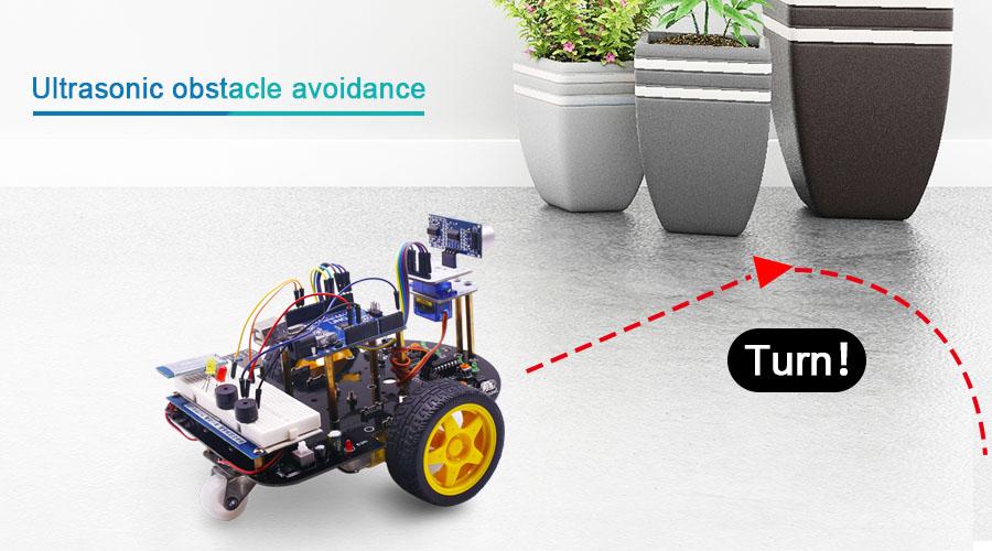 Yahboom Smartduino starter kit and smart robot 2in1 for Arduino Uno R3 ...