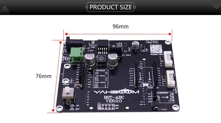Yahboom expansion board 2.0 for Arduino balance robot — Little Bird