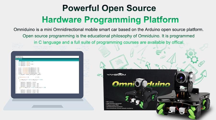 Yahboom Omniduino smart robot with Mecanum Wheel — Little Bird