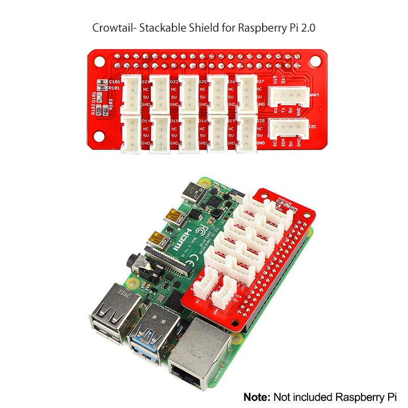 Crowtail Starter Kit for Raspberry Pi — Little Bird