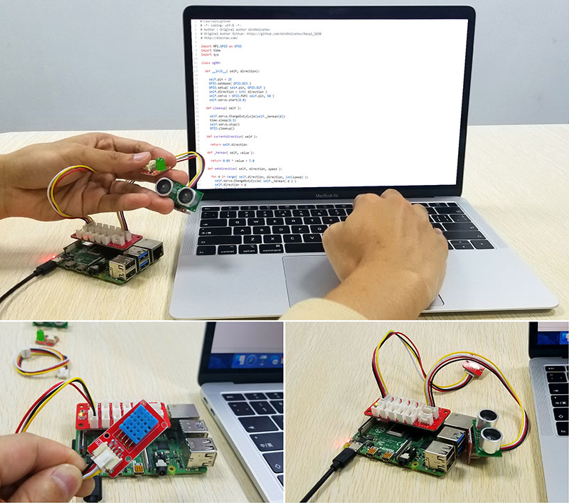 Crowtail Starter Kit for Raspberry Pi — Little Bird
