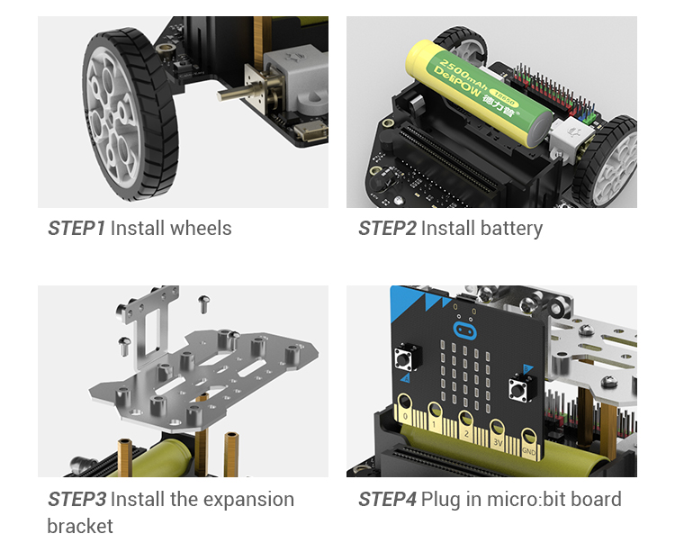 micro:Maqueen Plus - an Advanced STEM Education Robot for micro:bit ...