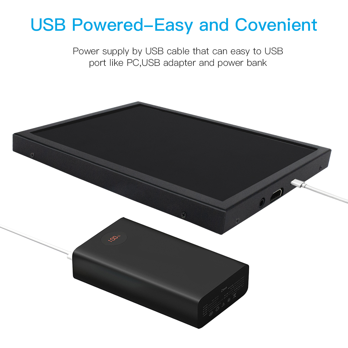 8 Inch Mini HDMI Portable LCD Display 1280x800 Resolution Monitor Buil ...