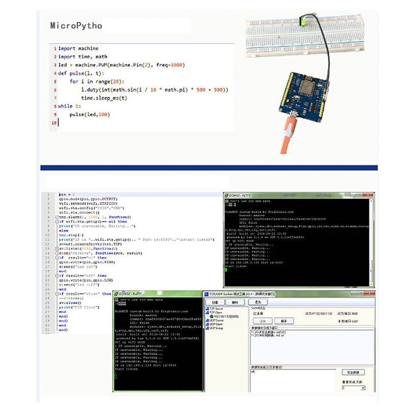 Esp8266 Tpyboard V202 Pyboard Micropython Development Board — Little Bird 7926