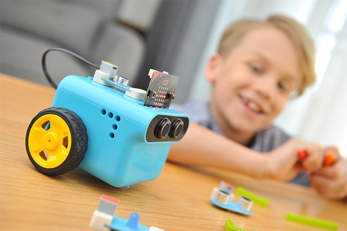 TPBot STEM Car - micro bit robot (ElecFreaks EF08223) | Little Bird