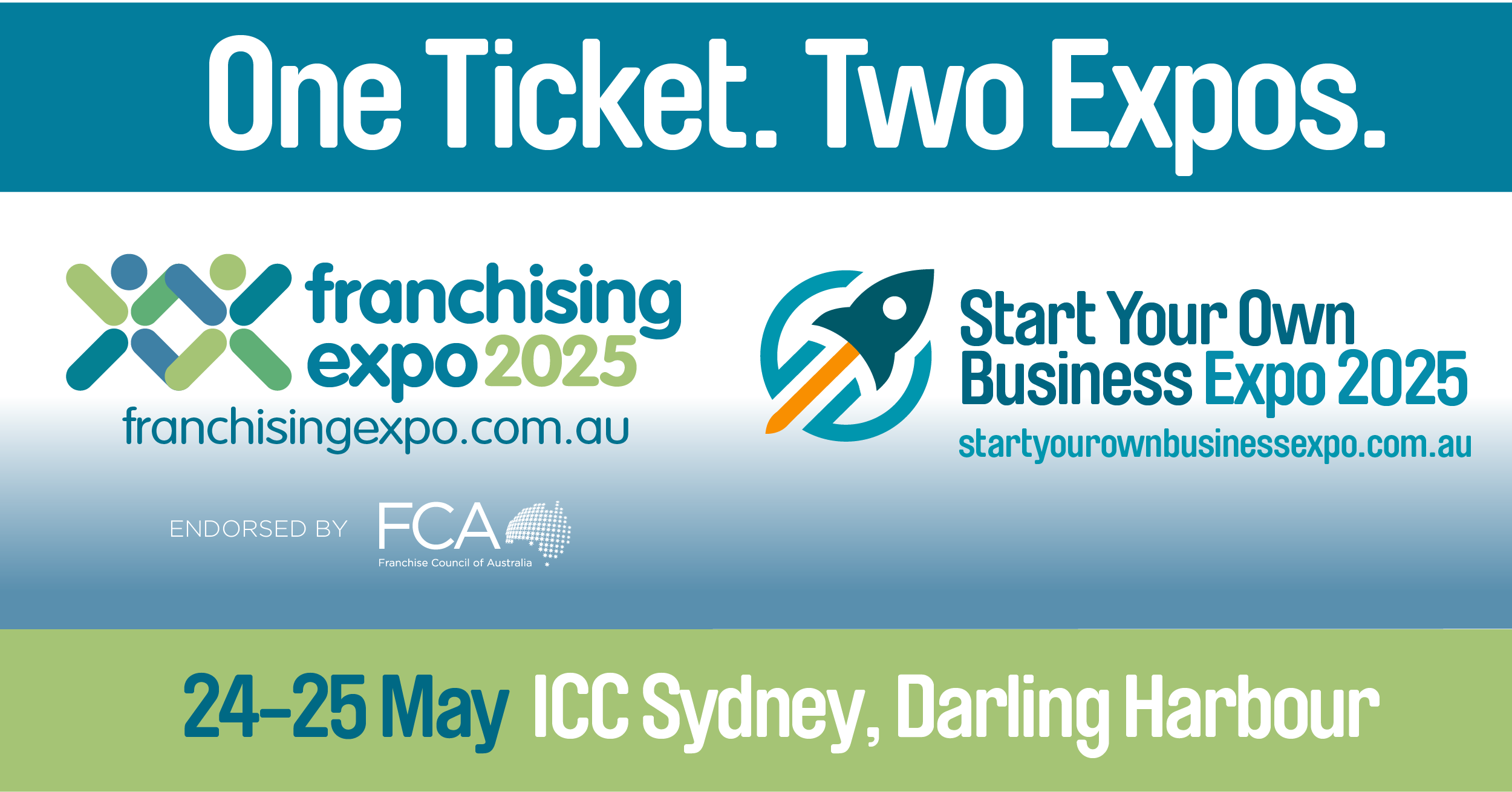 Tickets - Franchising Expo and Start Your Own Business Expo