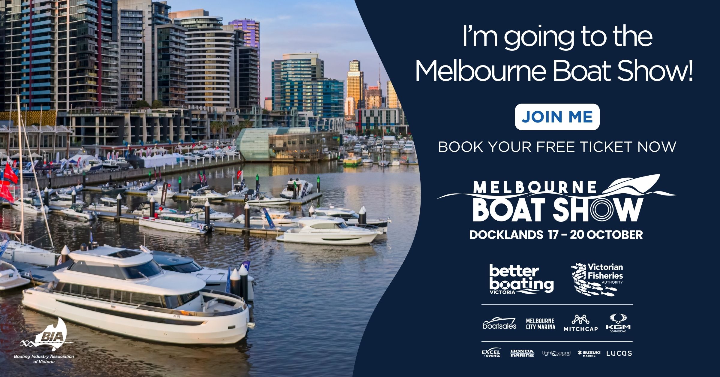 Tickets - Melbourne Boat Show 2024