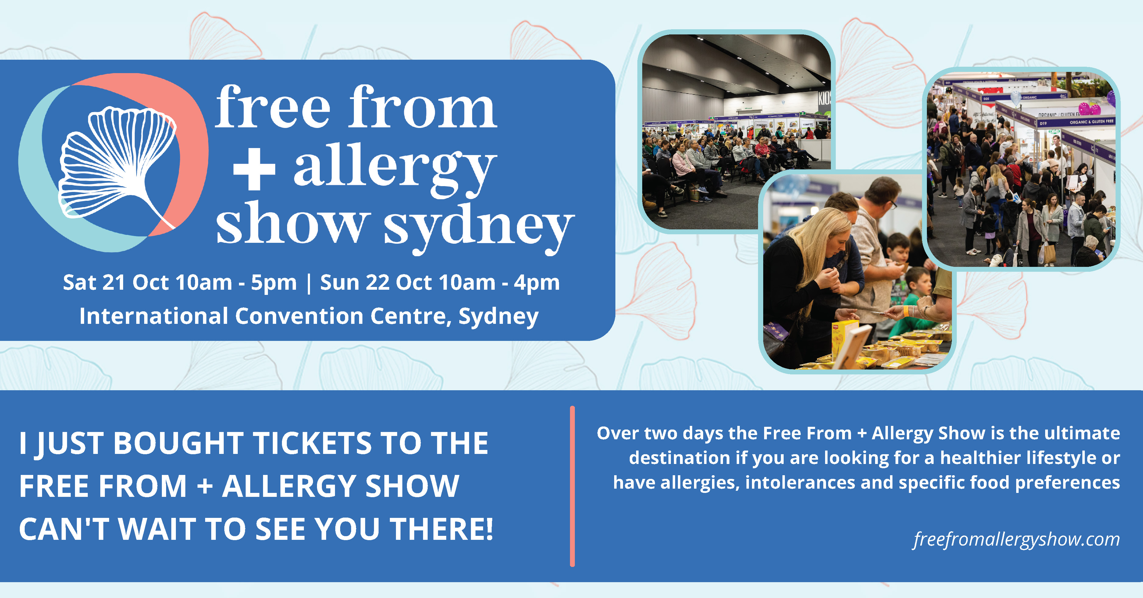 Tickets | Free From + Allergy 2023 - Sydney | 21 - 22 October, 2023