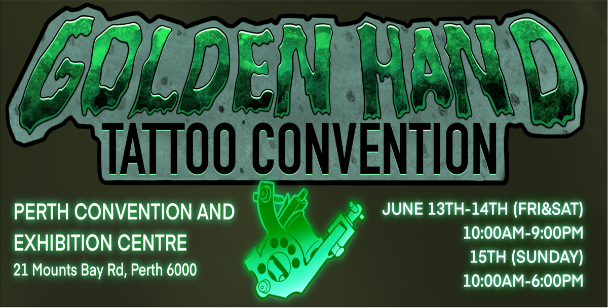 Tickets | Golden Hand Tattoo Convention | 29 - 31 May, 2026 | Perth