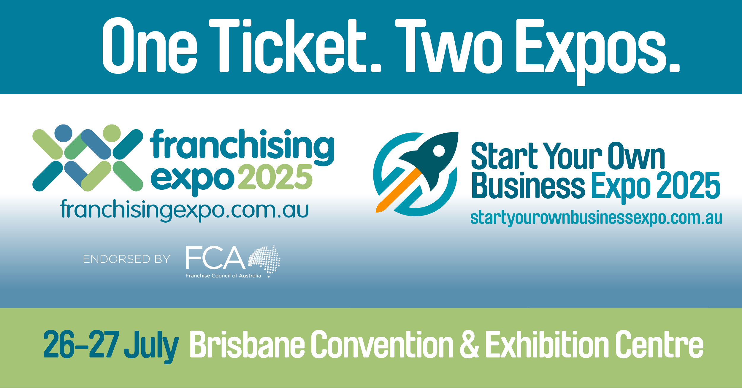Tickets | Franchising Expo and Start Your Own Business Expo | 21 - 22 ...