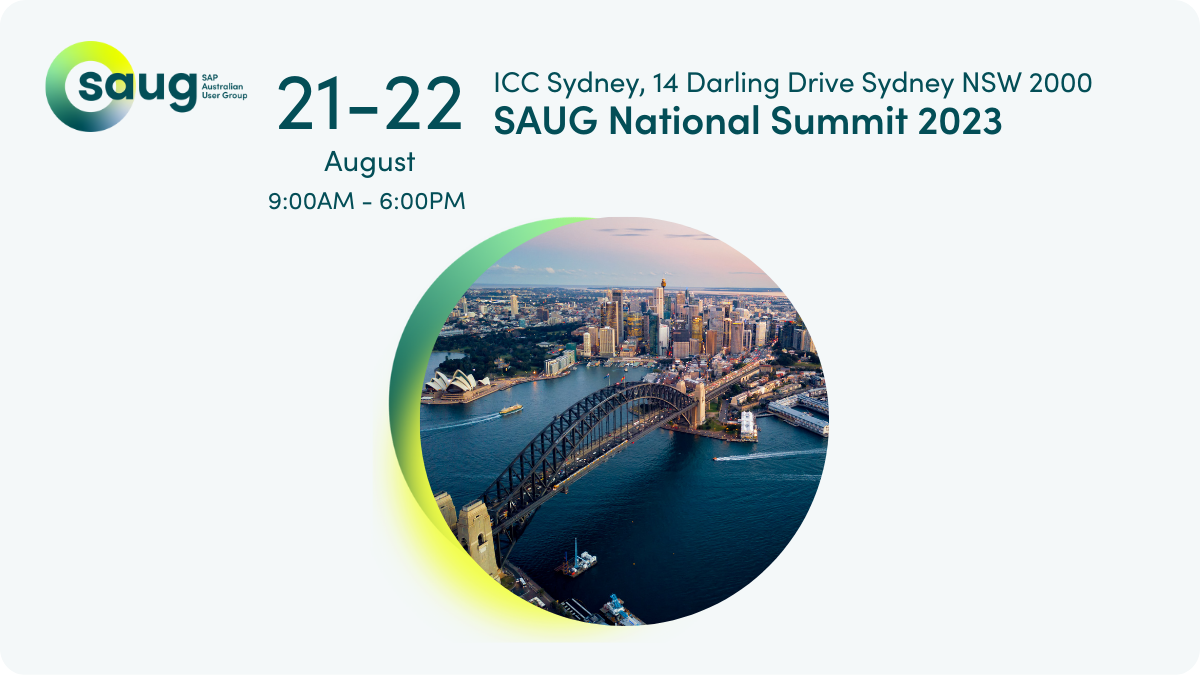 Tickets - SAUG National Summit 2023
