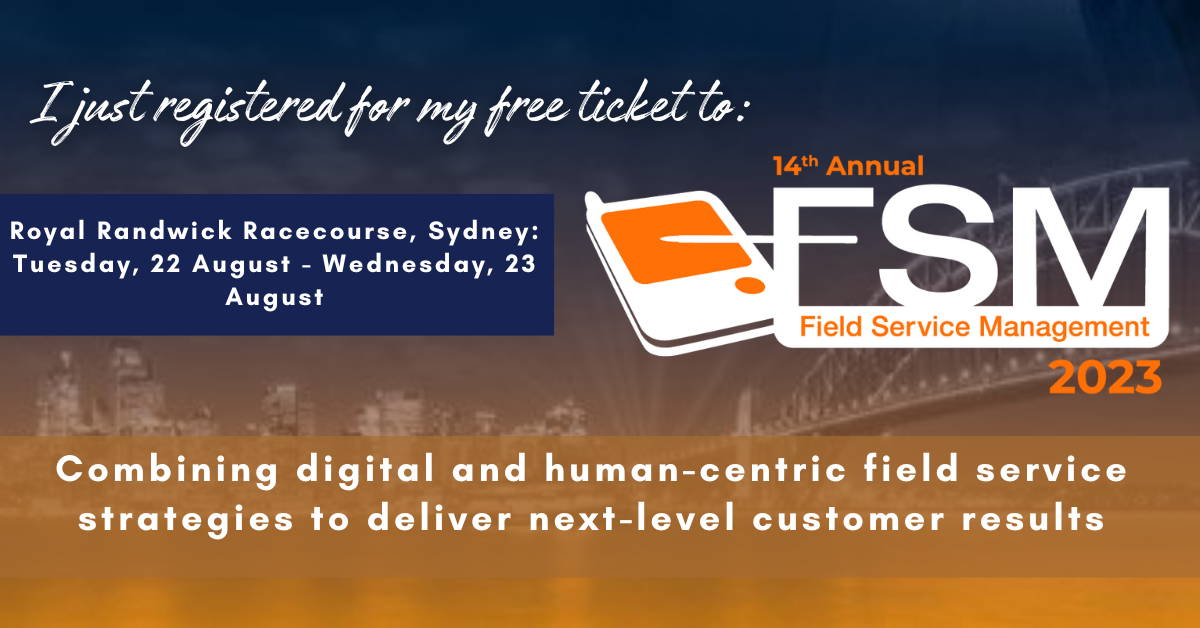 Tickets - Field Service Management Summit