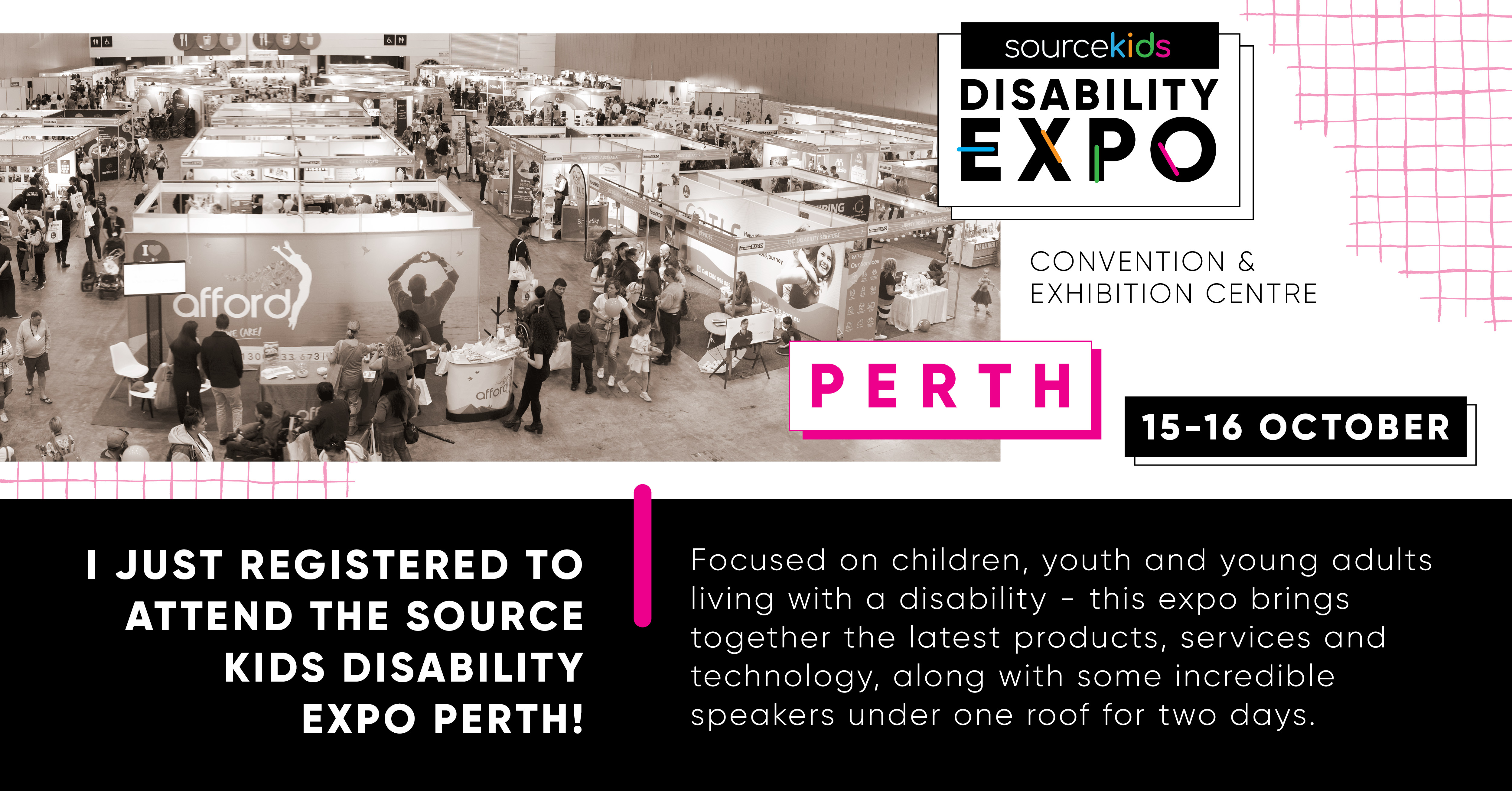 Tickets | Source Kids Disability Expo Perth 2022 | 15 - 16 October ...