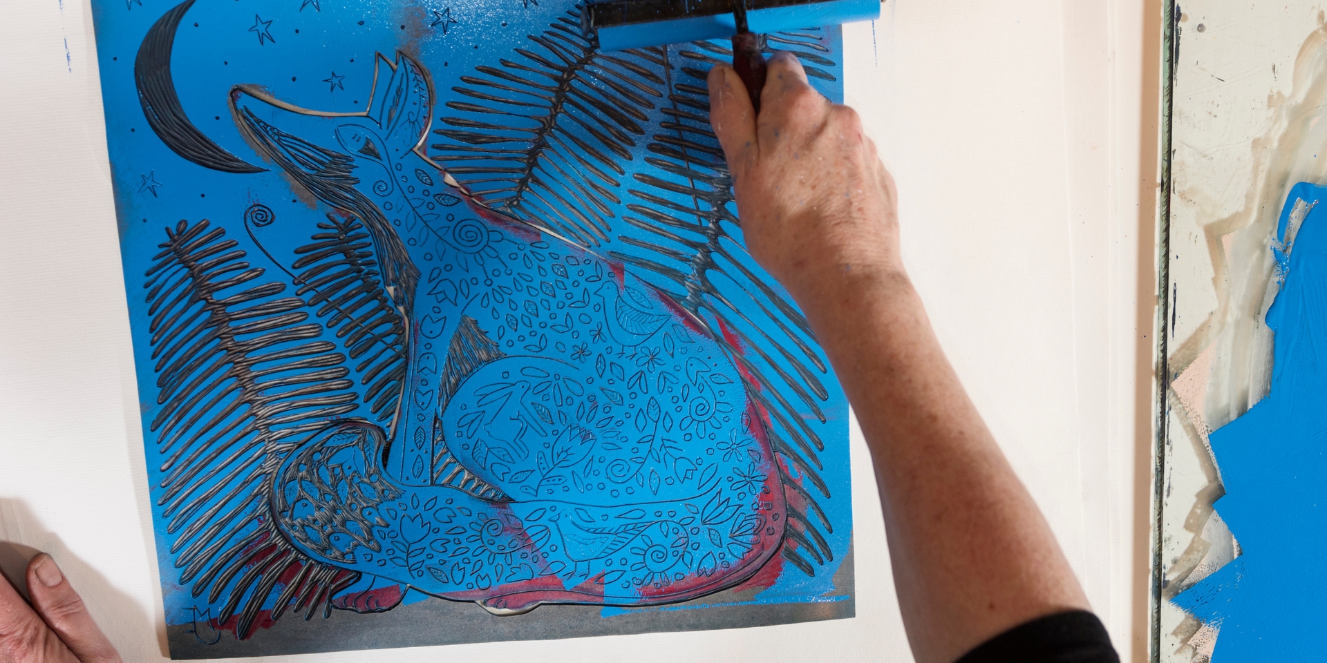 Linocut Printmaking Workshop: Intermediate - Short Courses Sydney