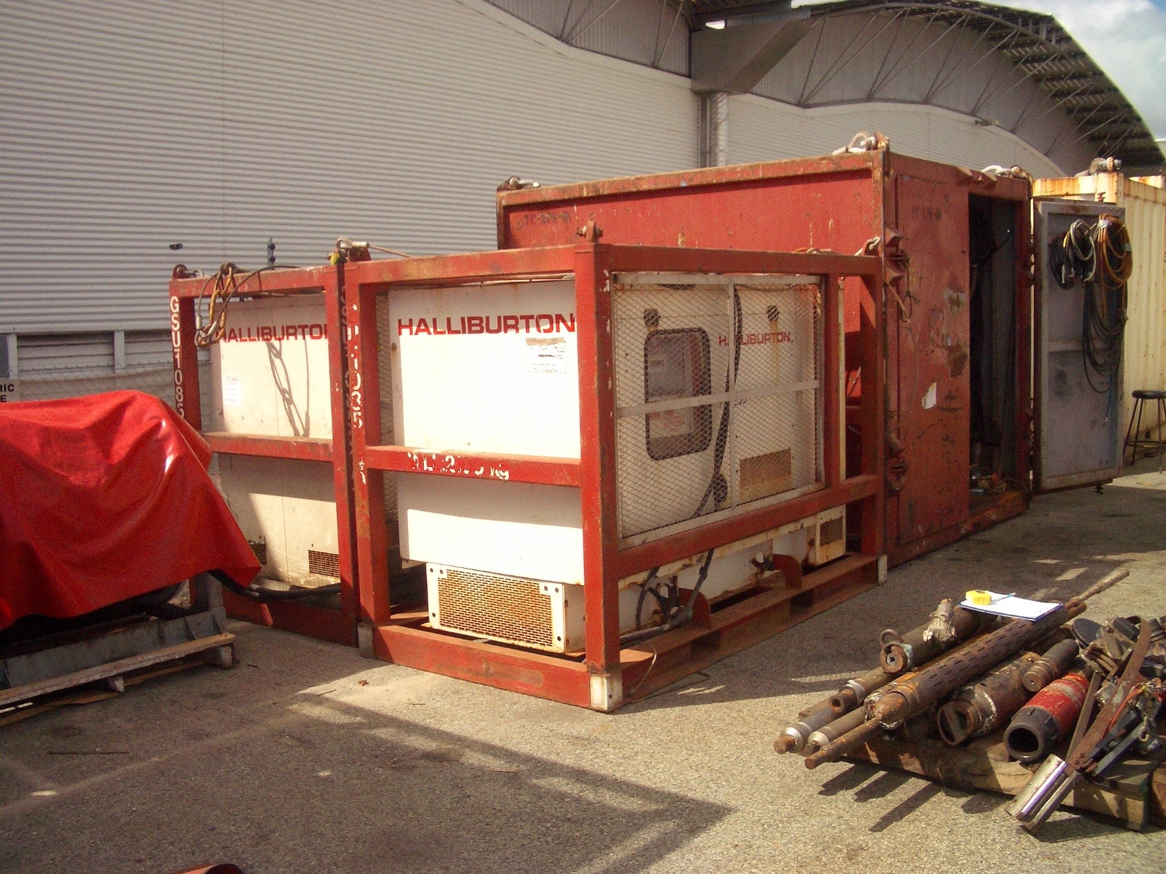 Genset frame - Cube Offshore