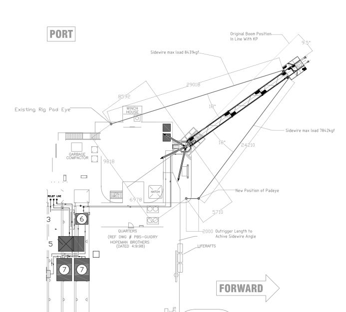 GA King Post Flare Boom Capture - Cube Offshore