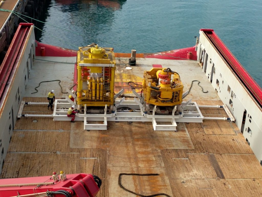 AHTS Non-welded Seafastening Grillage - Cube Offshore