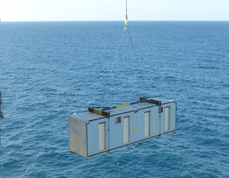 Wandoo B Decommissioning of Auxiliary Living Quarters ALQ - Cube Offshore