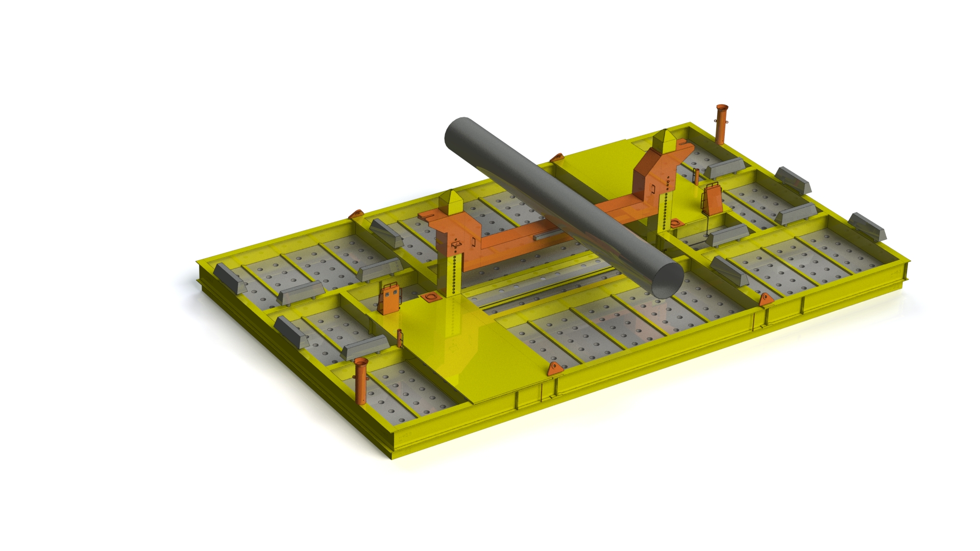 Subsea Adjustable Pipe Support - Cube Offshore
