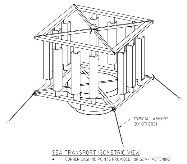 Subsea Anode Skids for Mooring Piles - Cube Offshore
